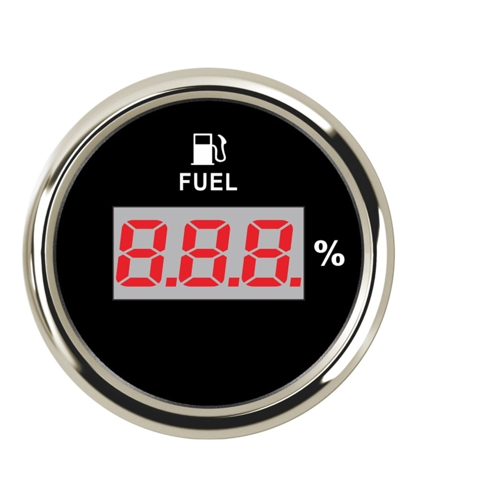52mm Digital Fuel Level Gauge 240~33 Ohm Oil Liquid Tank Fuel Level ...