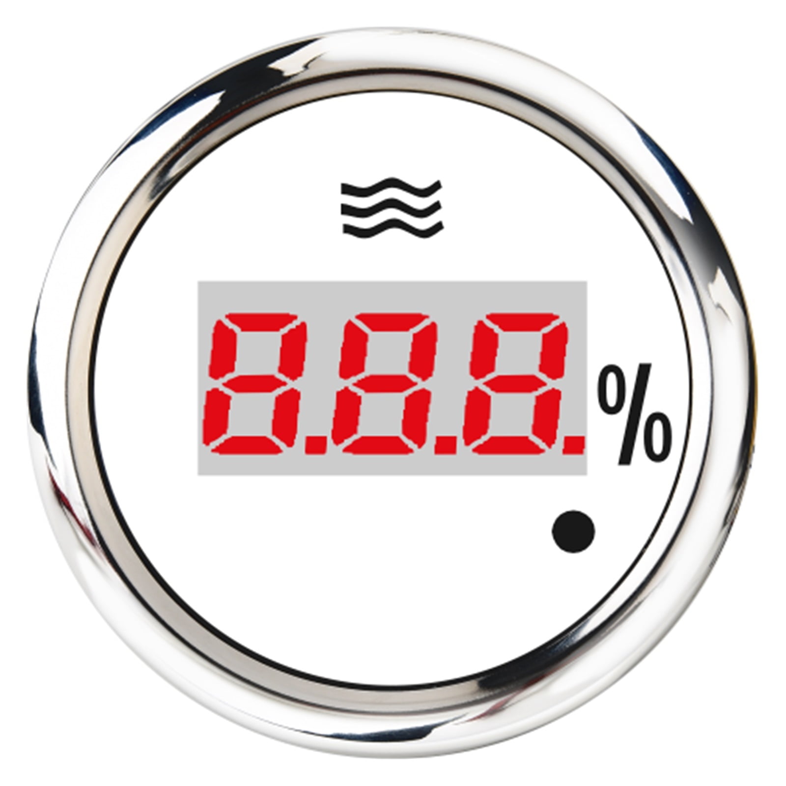 52mm Digital Water Level Gauge 240~33 Ohm Water Tank Level Indicator 0 ...