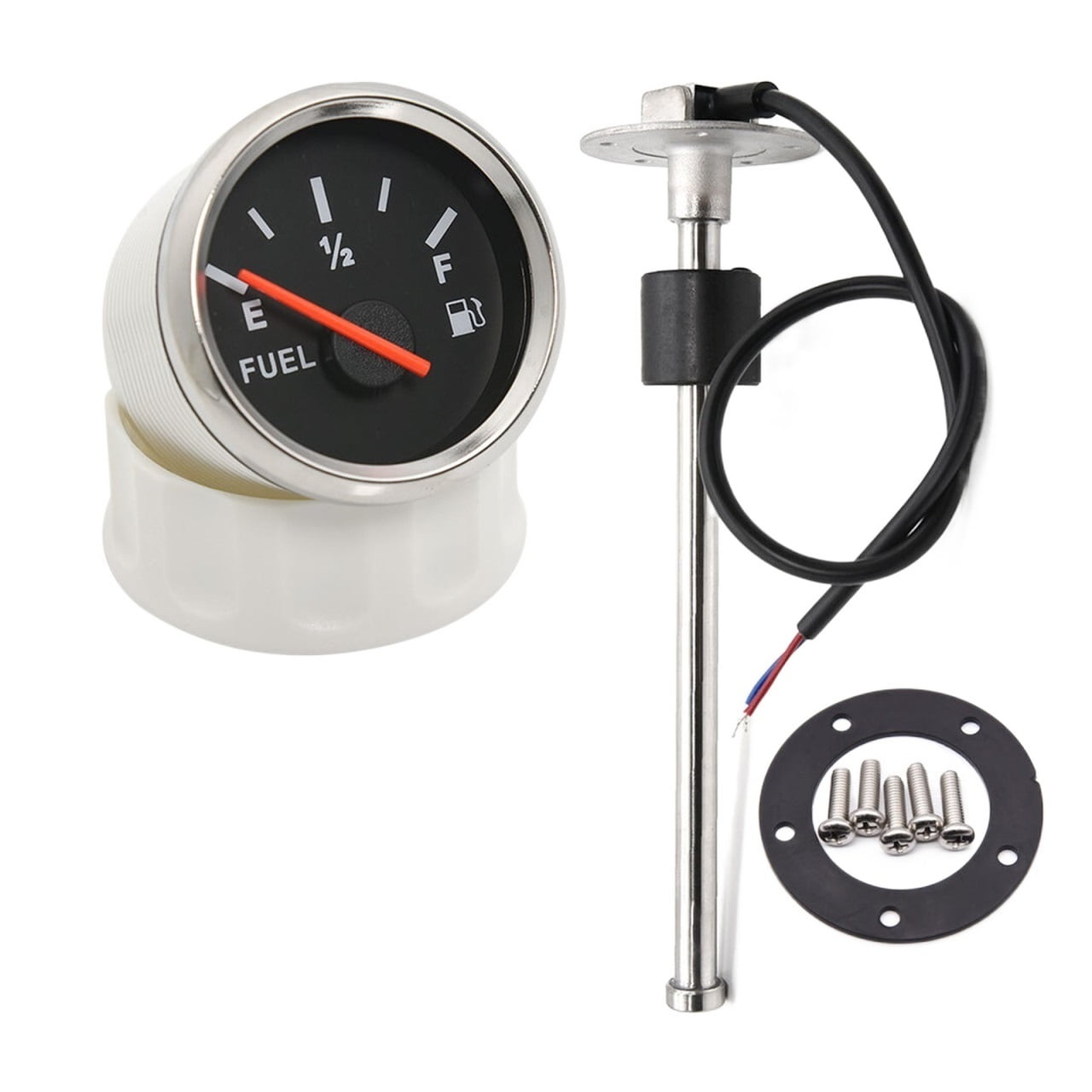 52mm Fuel Level Gauge Car Meter Oil Tank Indicator With Red Color ...