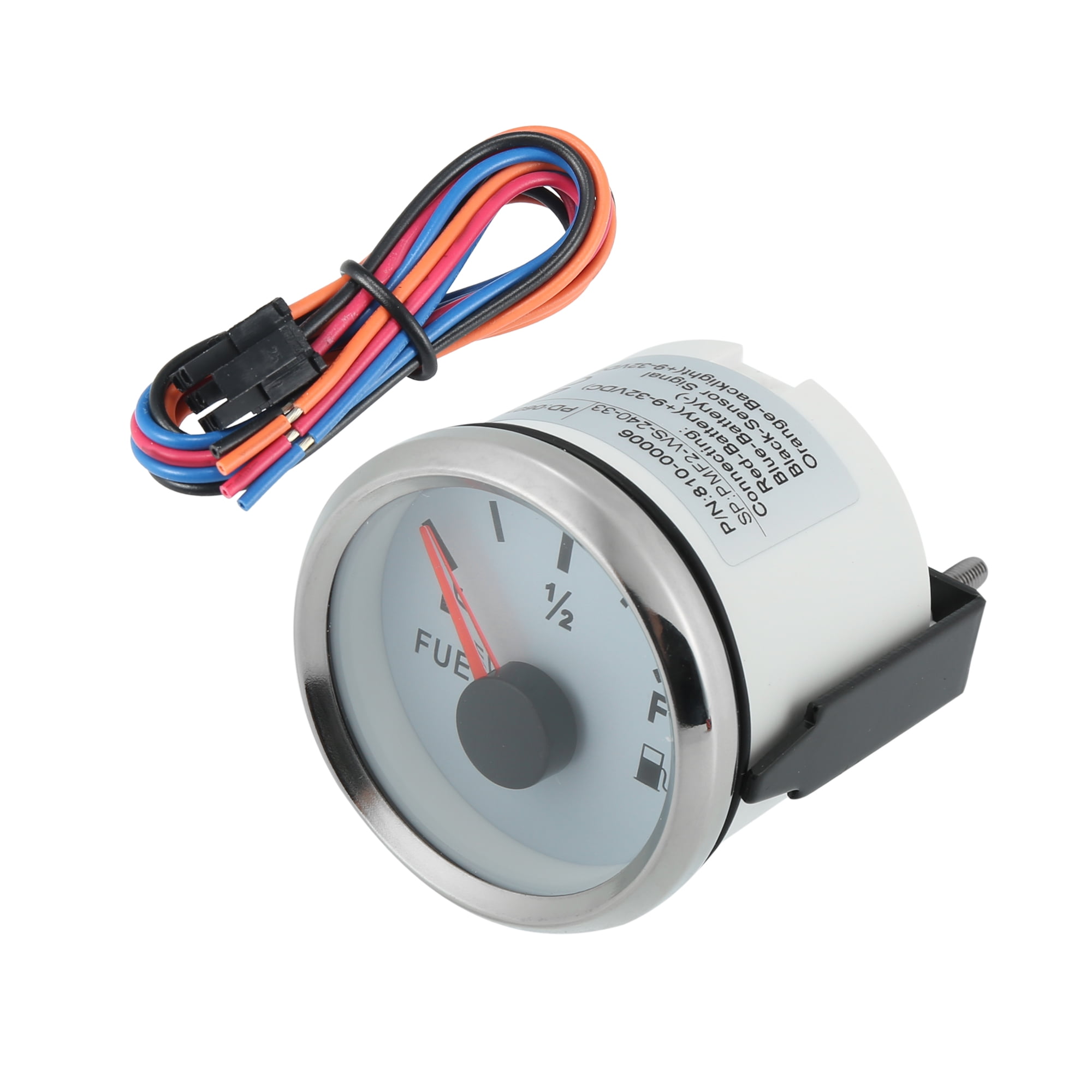 52mm Fuel Level Gauge Indicator Kit 9-32V Fuel Meter Signal Fixed 240 ...