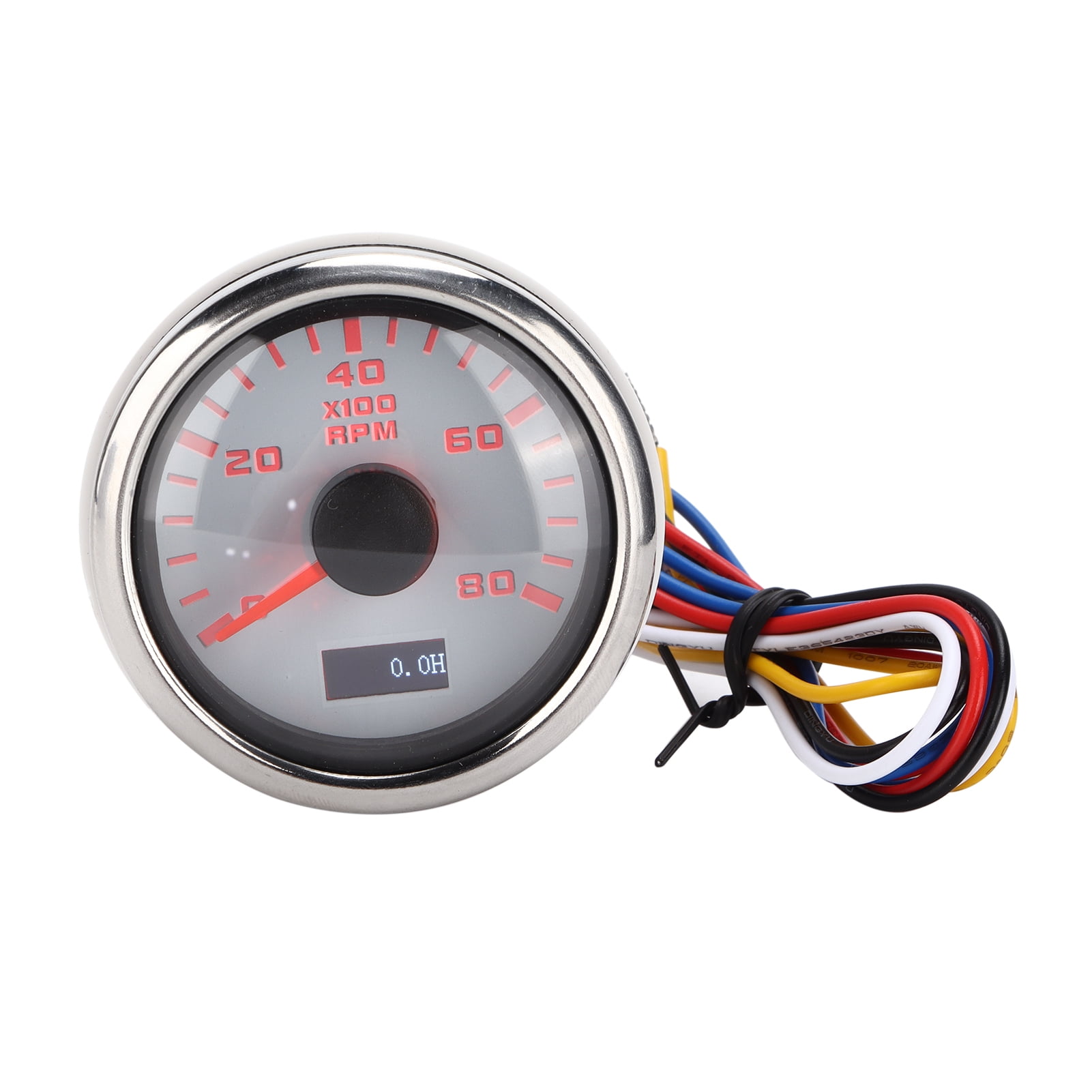 52mm Marine Tachometer Gauge for Motorcycle Car Truck Boat Gasoline ...