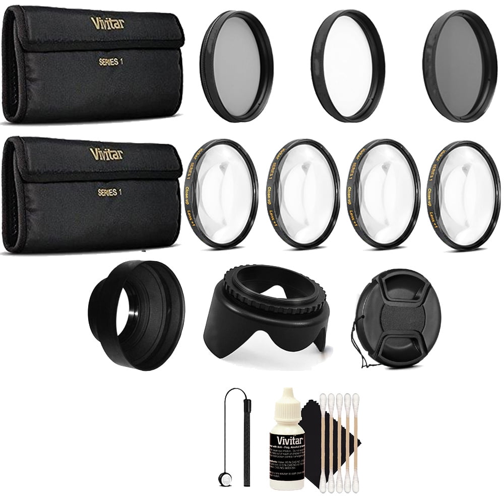 52mm Top Lens Accessory Kit for Nikon D3300 D3200 D3100 D5500 D5300 ...