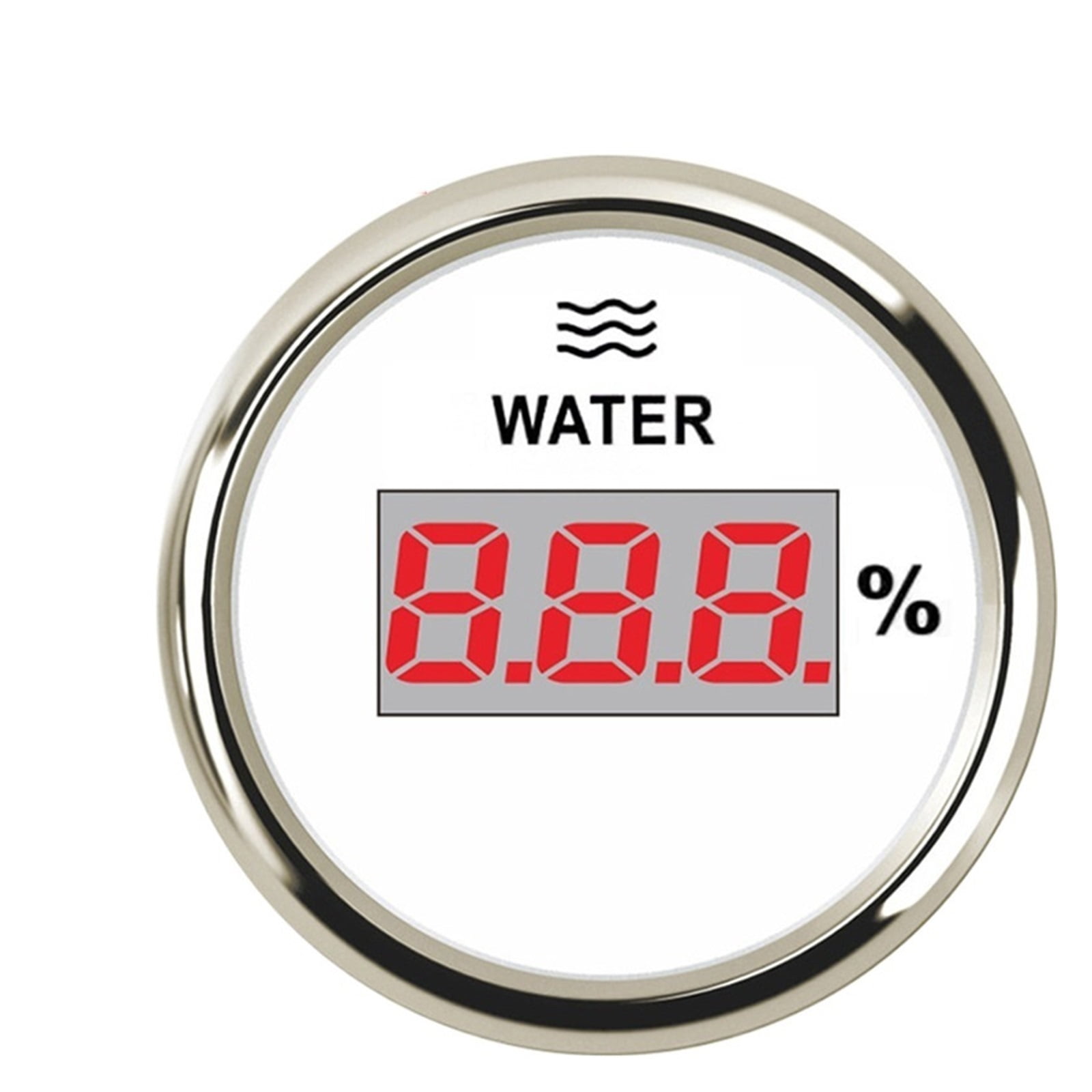 52mm Water Level Gauge 2inch Marine Digital Car Boat Water Tank Level ...