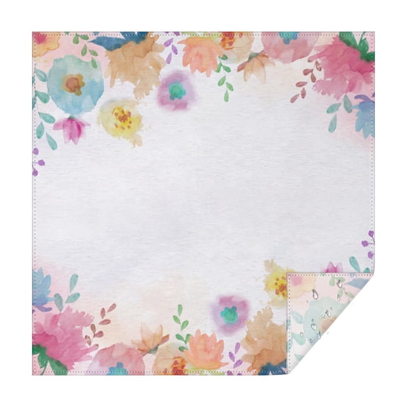 52x52in(132x132cm) Square Tablecloth, Waterproof Polyester Table Cover ...