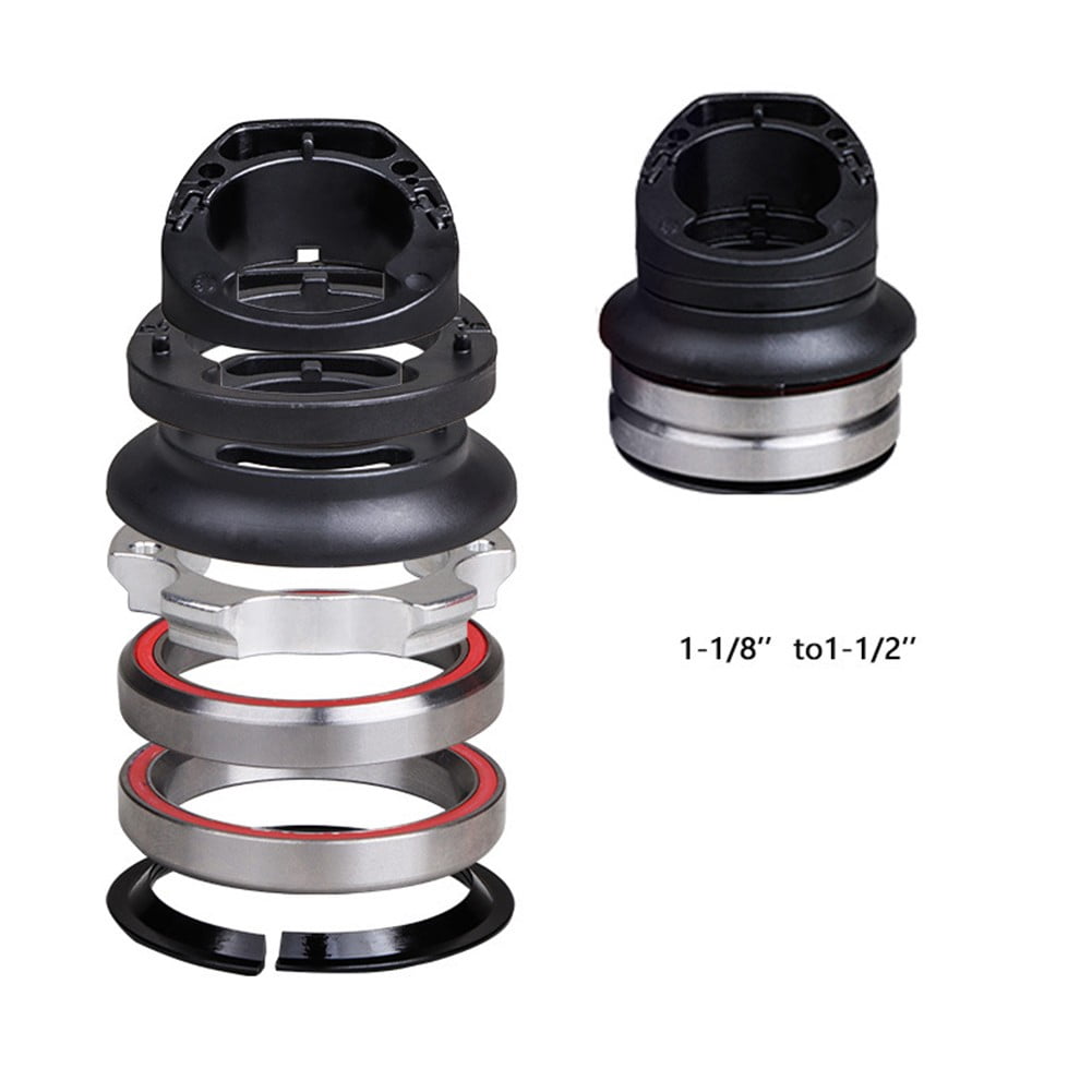 52x52mm Bike Inner Cable Headset Sealed Double Bearing Straight and ...