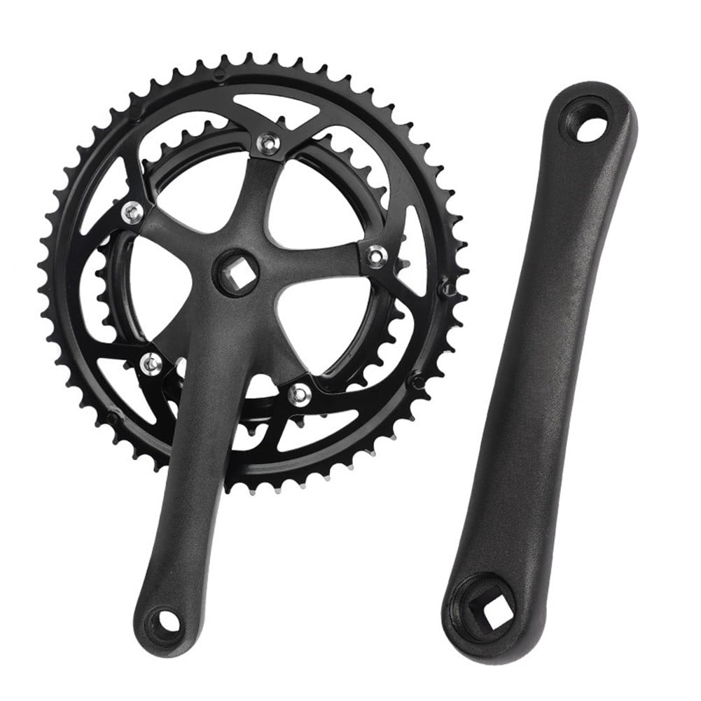 53/39T Road Bike Crankset 8/9/10 Speeds 130Bcd 170mm Crank Leg Rhomboid ...