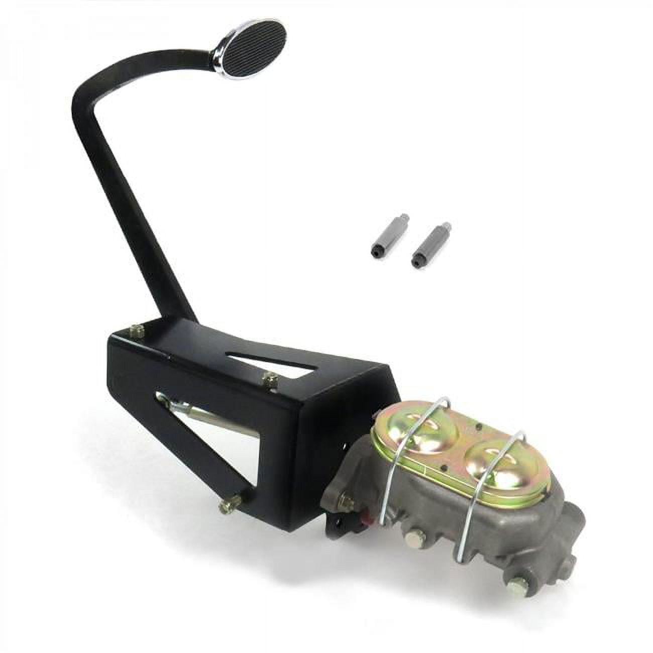 53-56 Ford Truck Manual Brake Pedal Kit Disc & Drum Large Oval Chrome ...