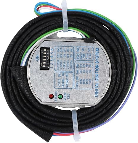 53-644 Programmable Single Fire Electronic Ignition Module for Harley ...