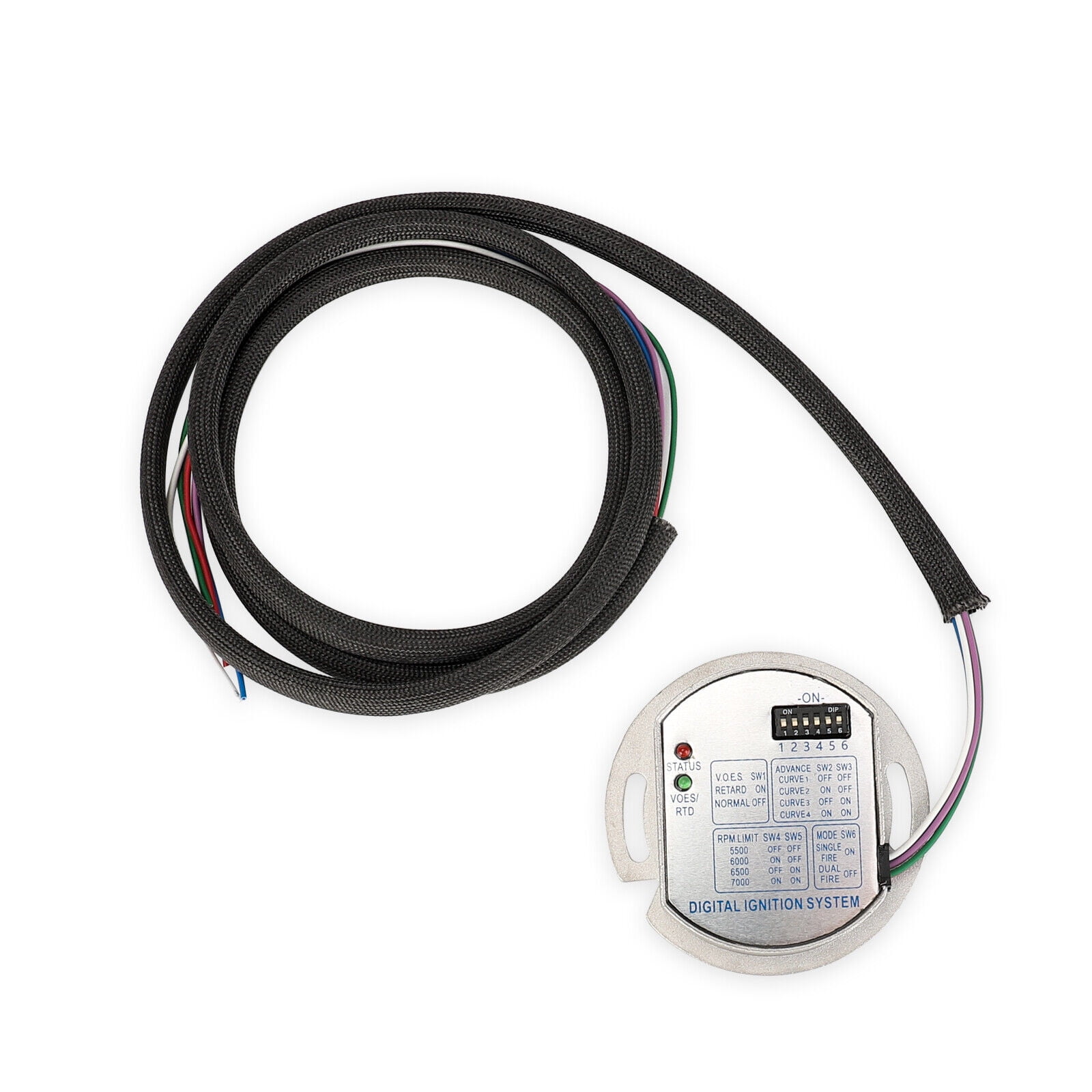 53-644 Programmable Single Fire Electronic Ignition Module for Harley ...