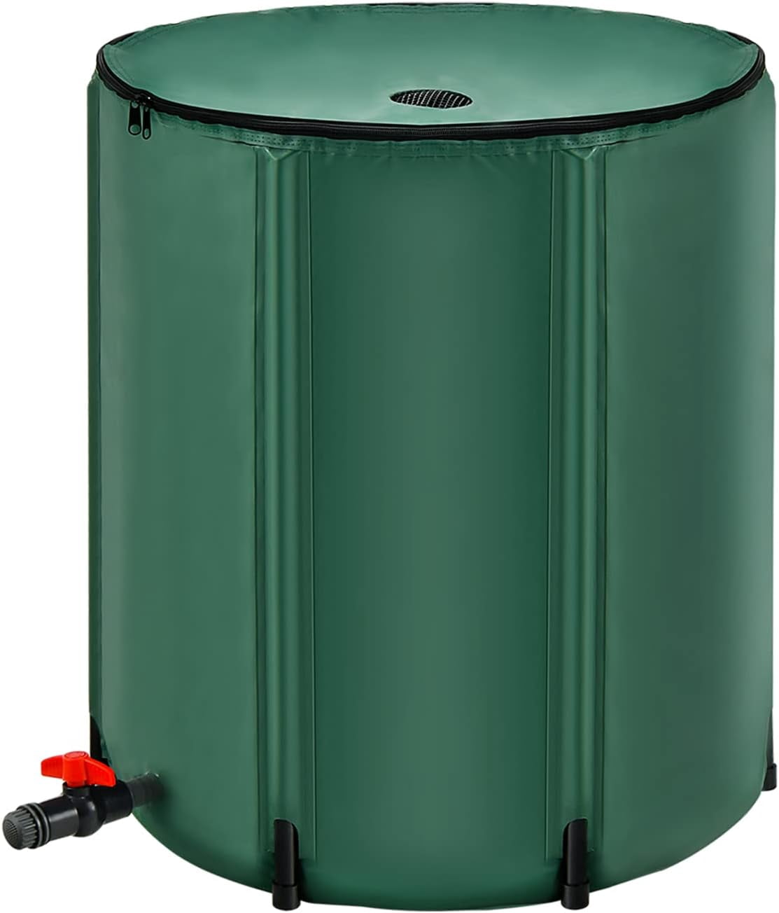 53 Gallon Collapsible Rain Barrel, Portable Rain Barrels to Collect ...