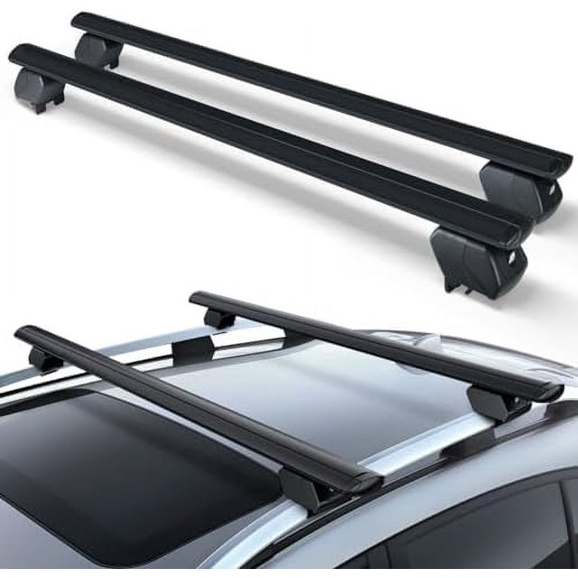 53" Heavy Duty 300 LBS Universal Roof Rack Cross Bars Compatible with ...