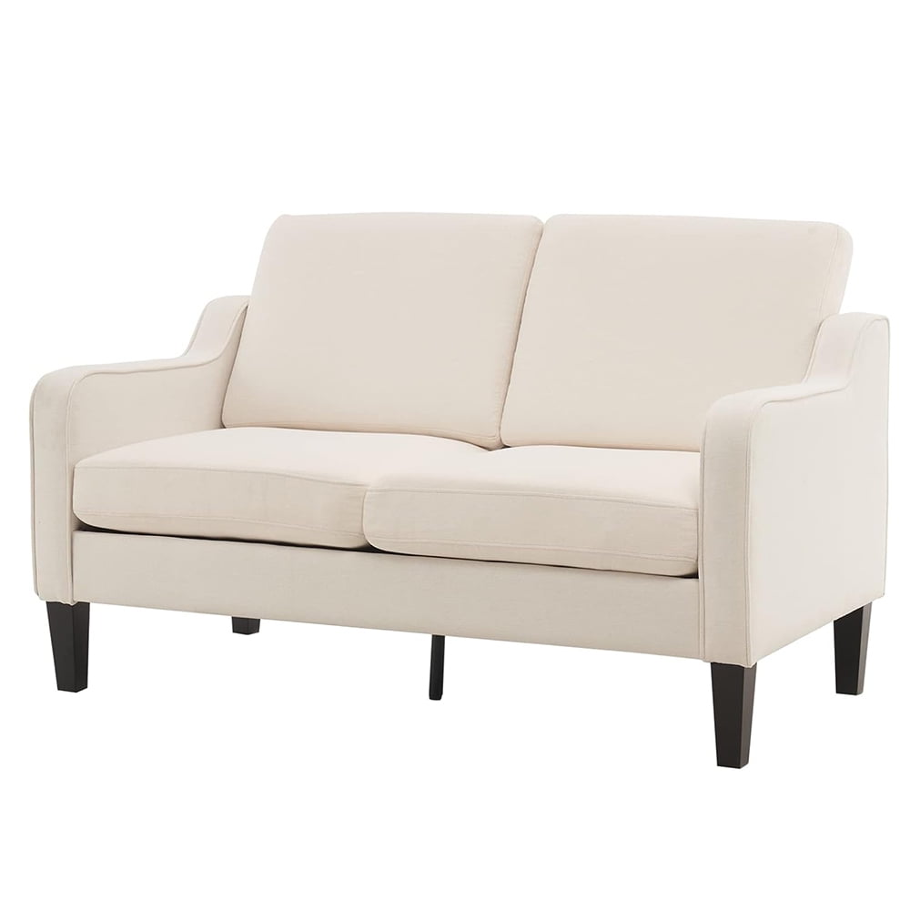 53" Loveseat, Small Couch, Loveseat Sofas for Living Room Mid Century ...