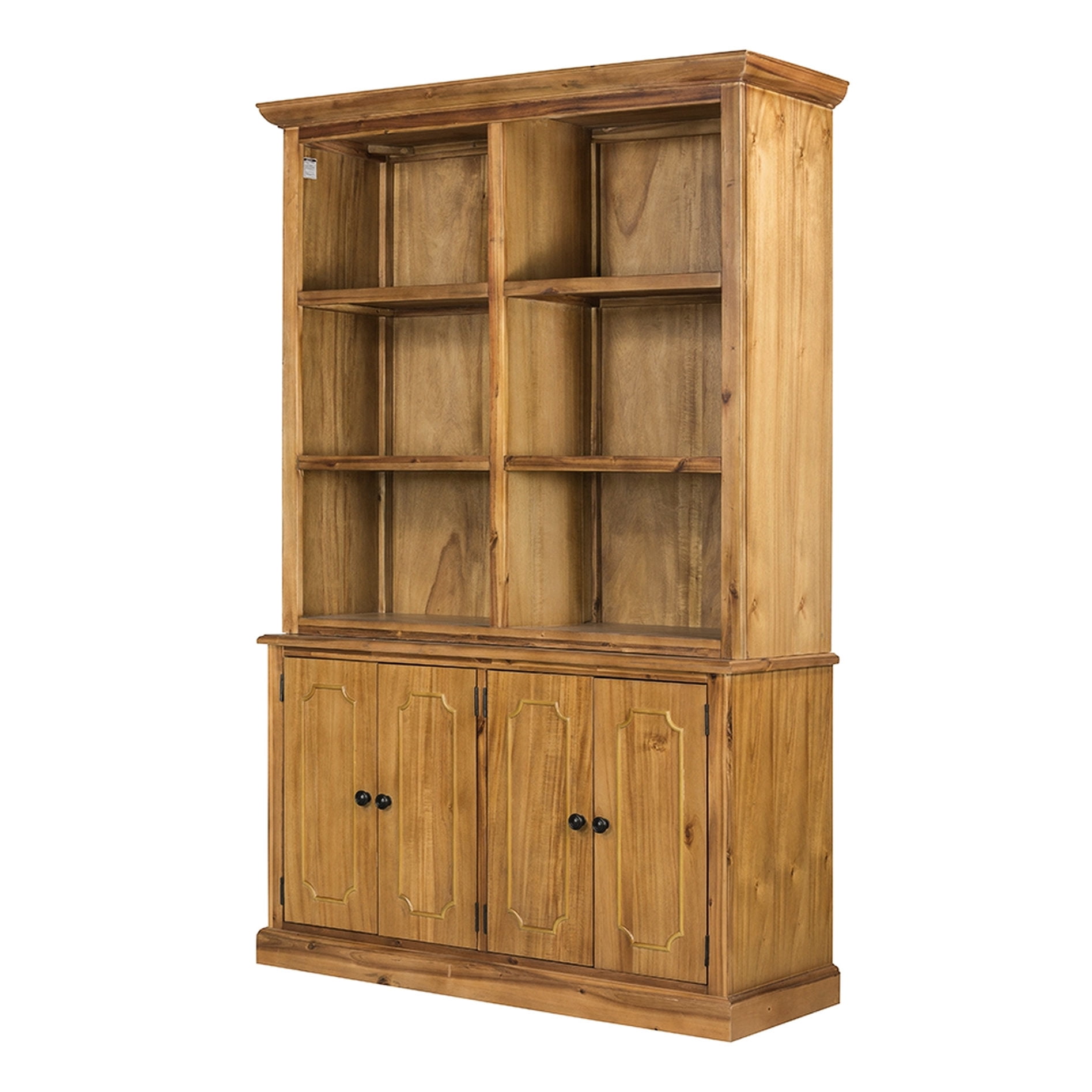 53" Tall Cabinet, Rustic Style, 35% Solid Wood - Perfect for Primary ...