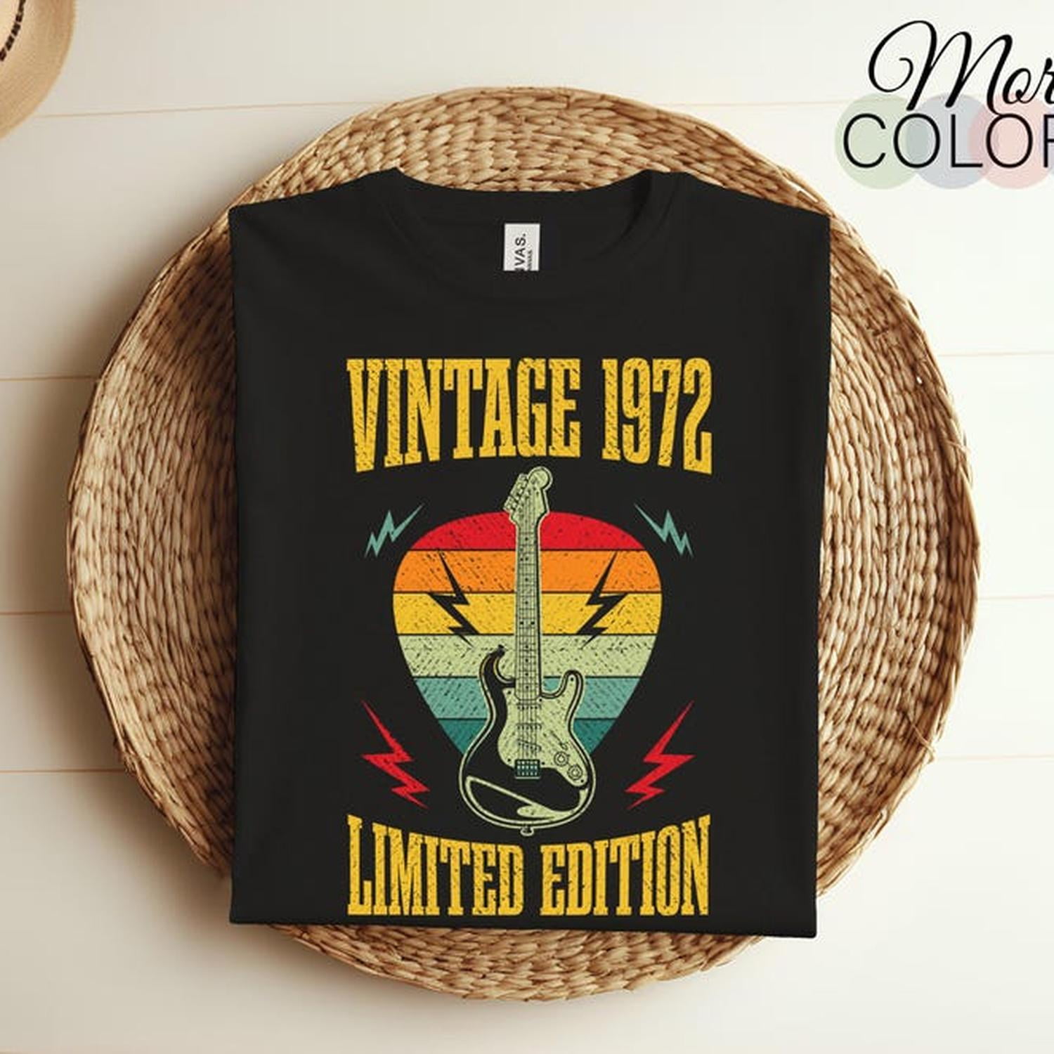 53 Year Old GifT-S Vintage 1972 Limited Edition 53rd Birthday Guitars ...