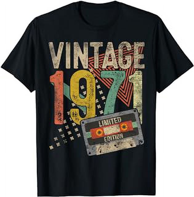 53 Year Old Gifts Vintage 1971 Decoration 53rd Birthday T-Shirt ...
