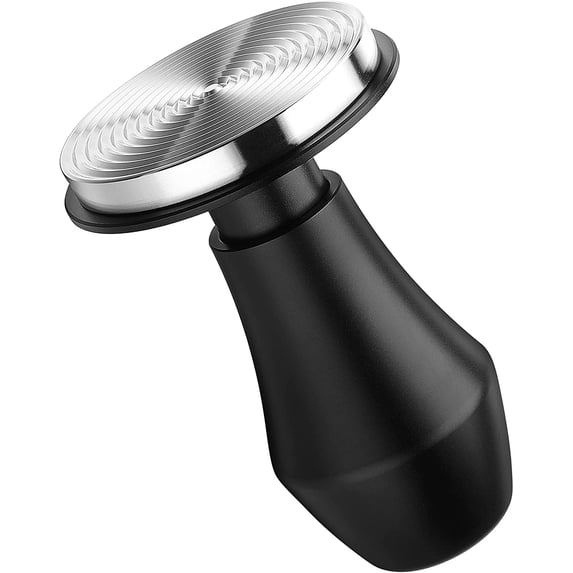 53.m Spring Loaded Tamper - Espresso Coffee With Stainless Steel Ripple ...