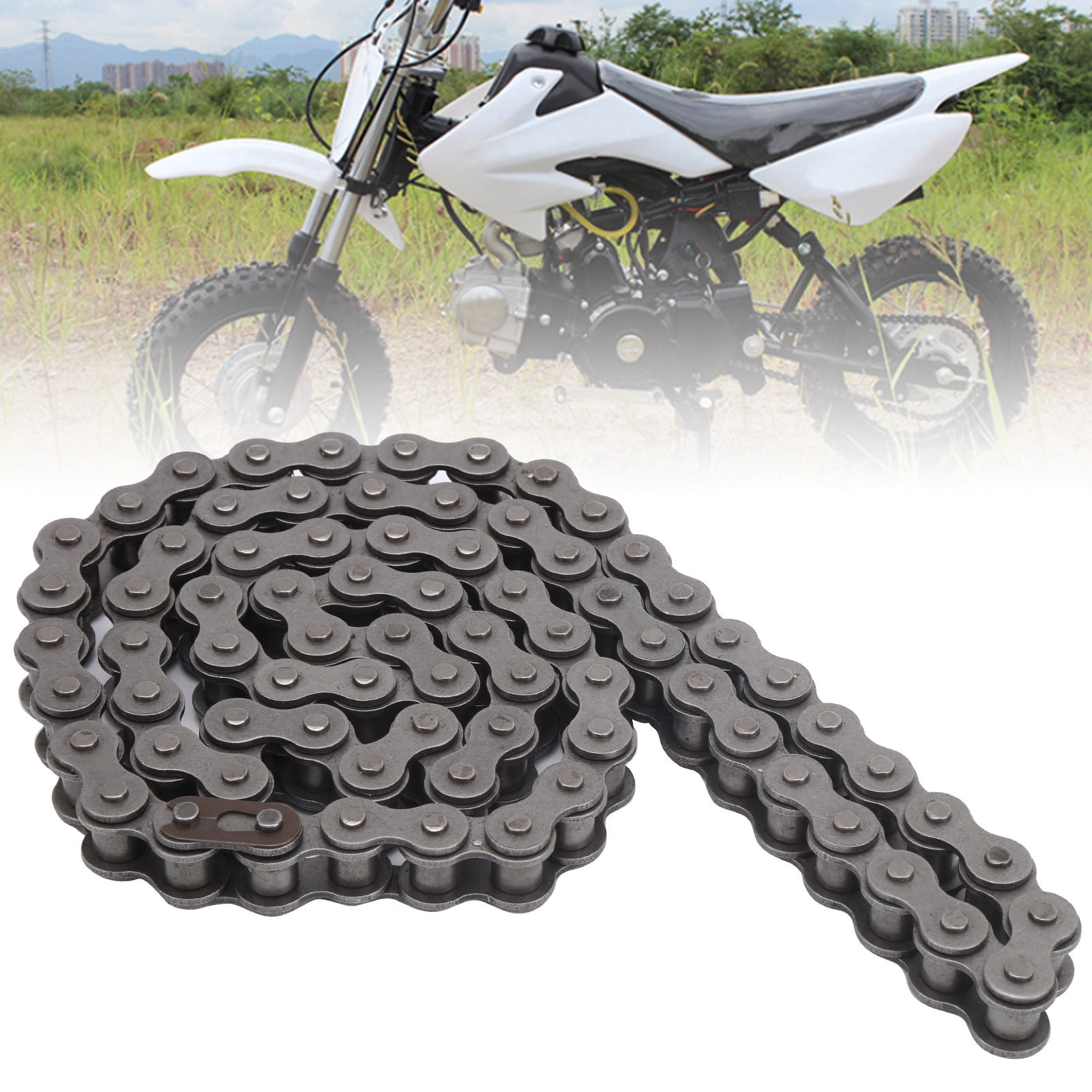530 Motorcycle Chain 76L, High Accuracy, Anti,Rust Steel, ATV Karting ...