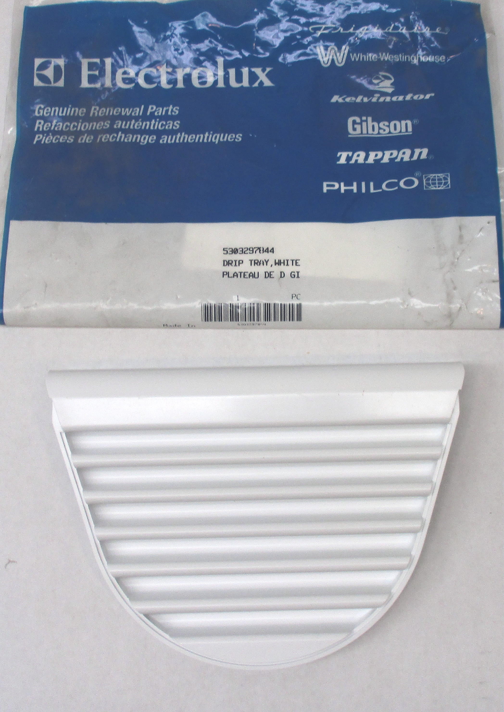 5303297844 Electrolux Frigidaire Refrigerator Drip Tray AP2144943 ...