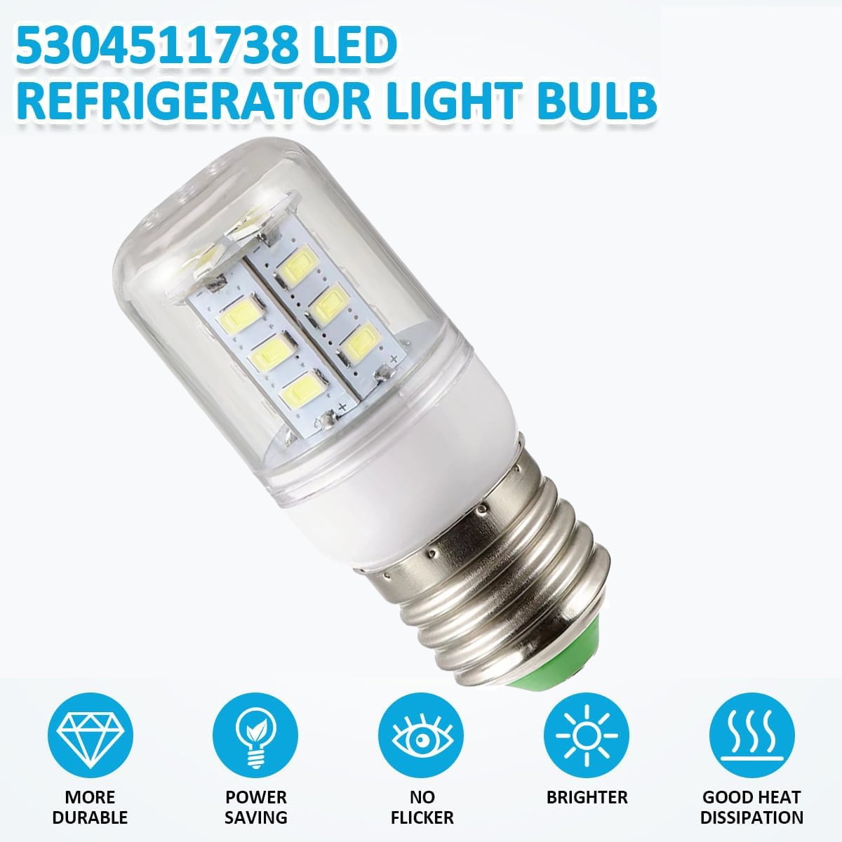 5304511738 3.5w Refrigerator Light Bulb for Frigidaire Electrolux ...