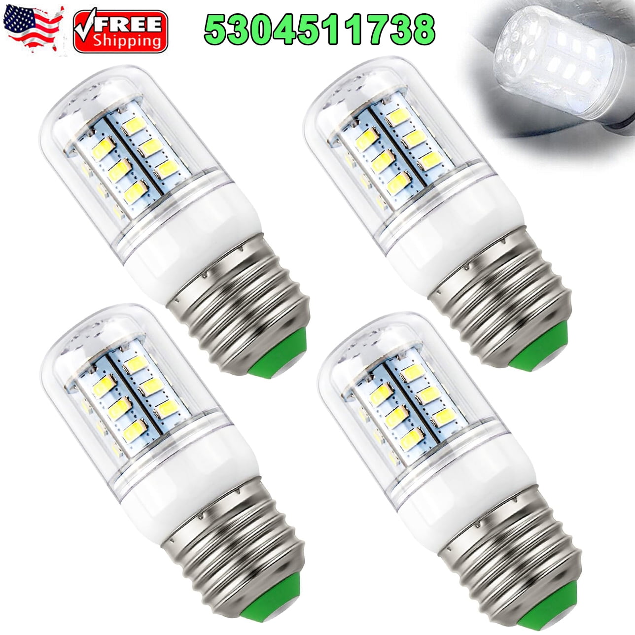 5304511738 LED Light Bulb Refrigerator for Frigidaire Electrolux ...