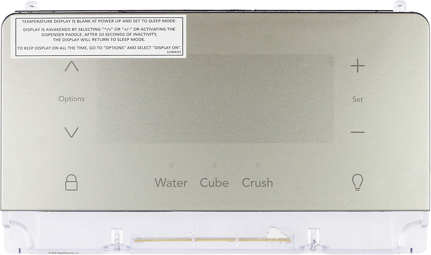 5304513303 Refrigerator Dispenser User Interface Control Assembly ...
