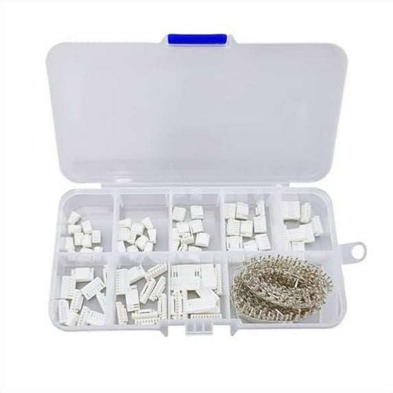 530Pcs JST GH 1.25mm Connectors Kit with GH 1.25mm Plug Crimp Terminal ...