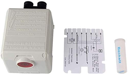 530SE Controller Control Box Combustion Flame Detector Flame Sensor ...