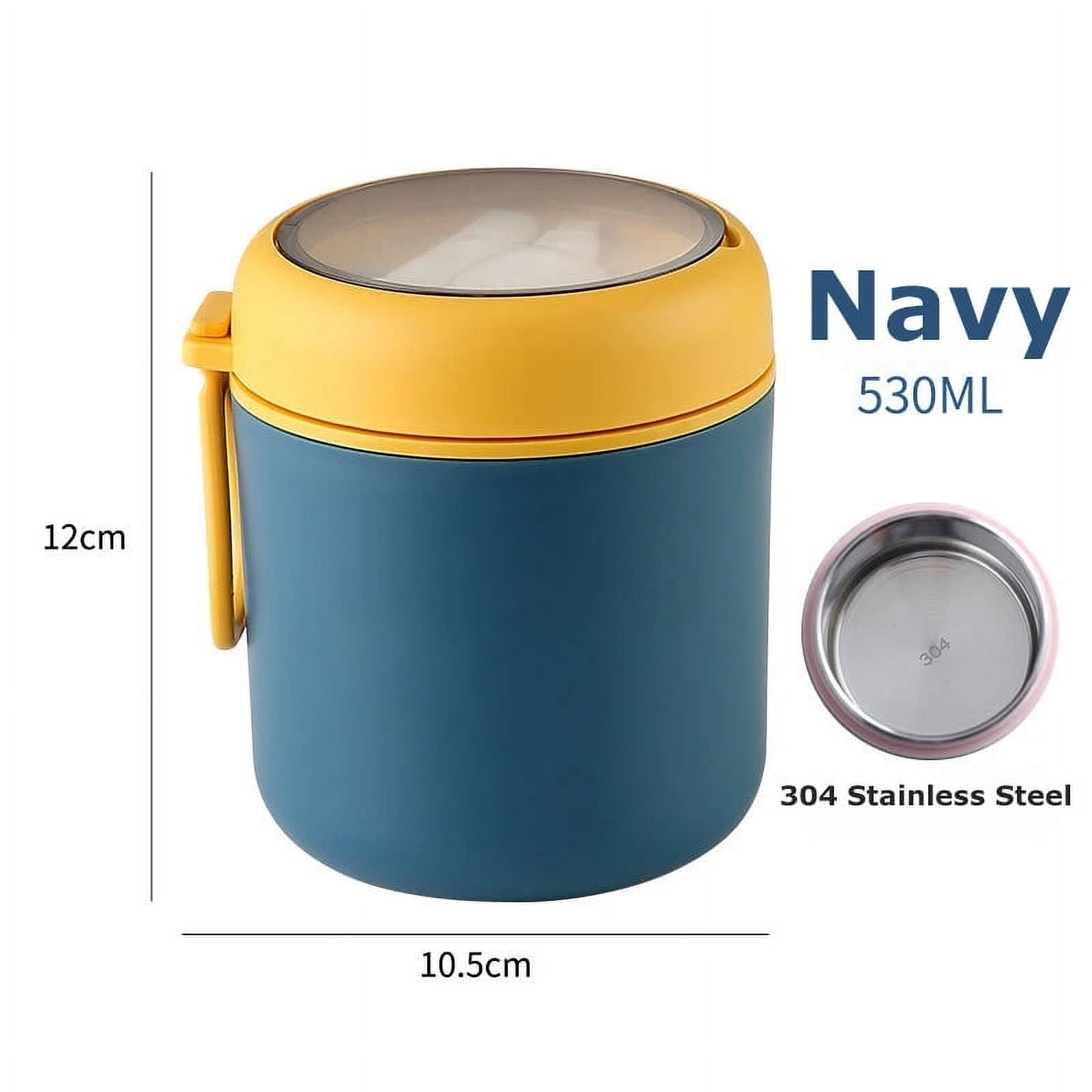 530ml/710ml Food Thermal Jar Insulated Soup Cup Thermos Containers ...