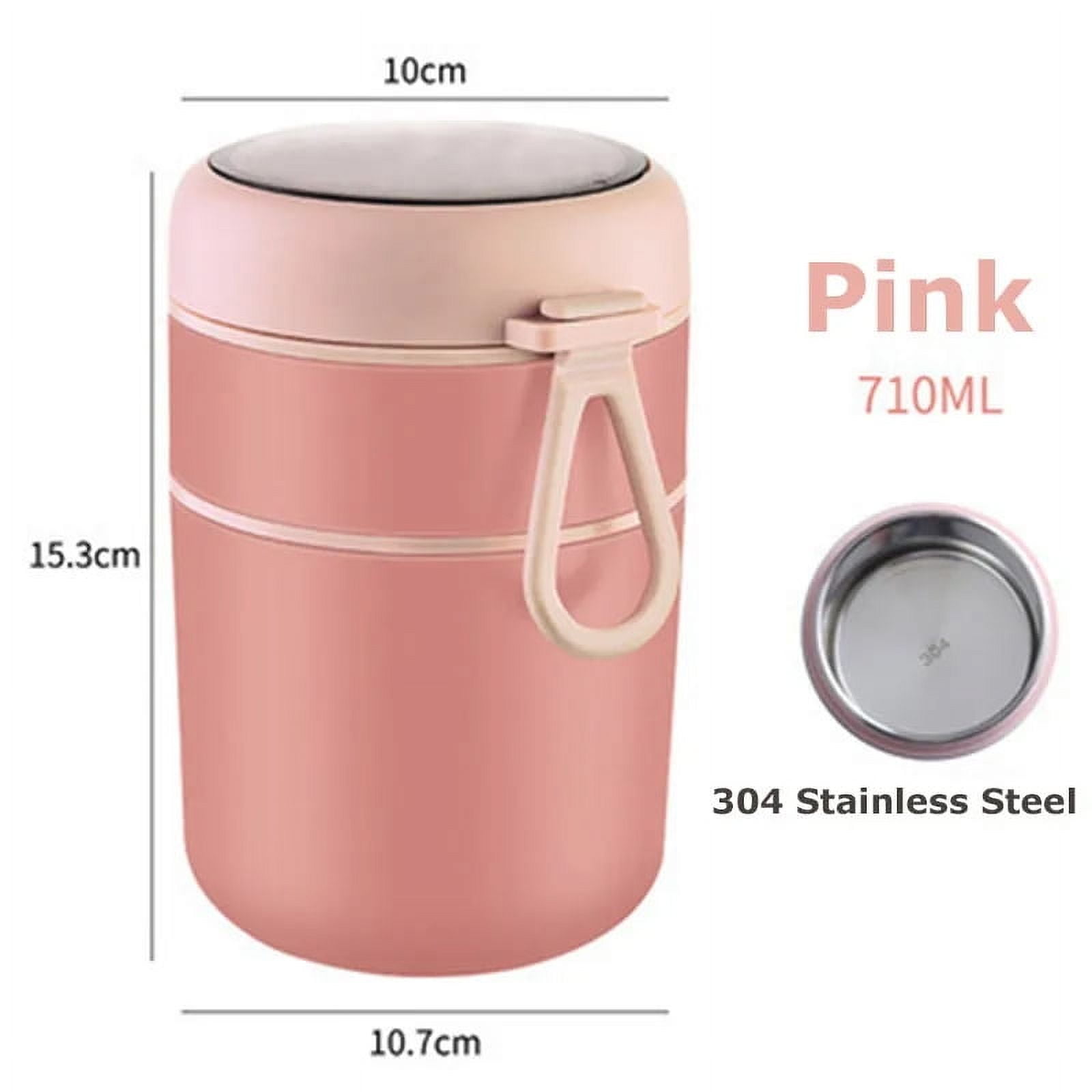530ml/710ml Food Thermal Jar Insulated Soup Cup Thermos Containers ...