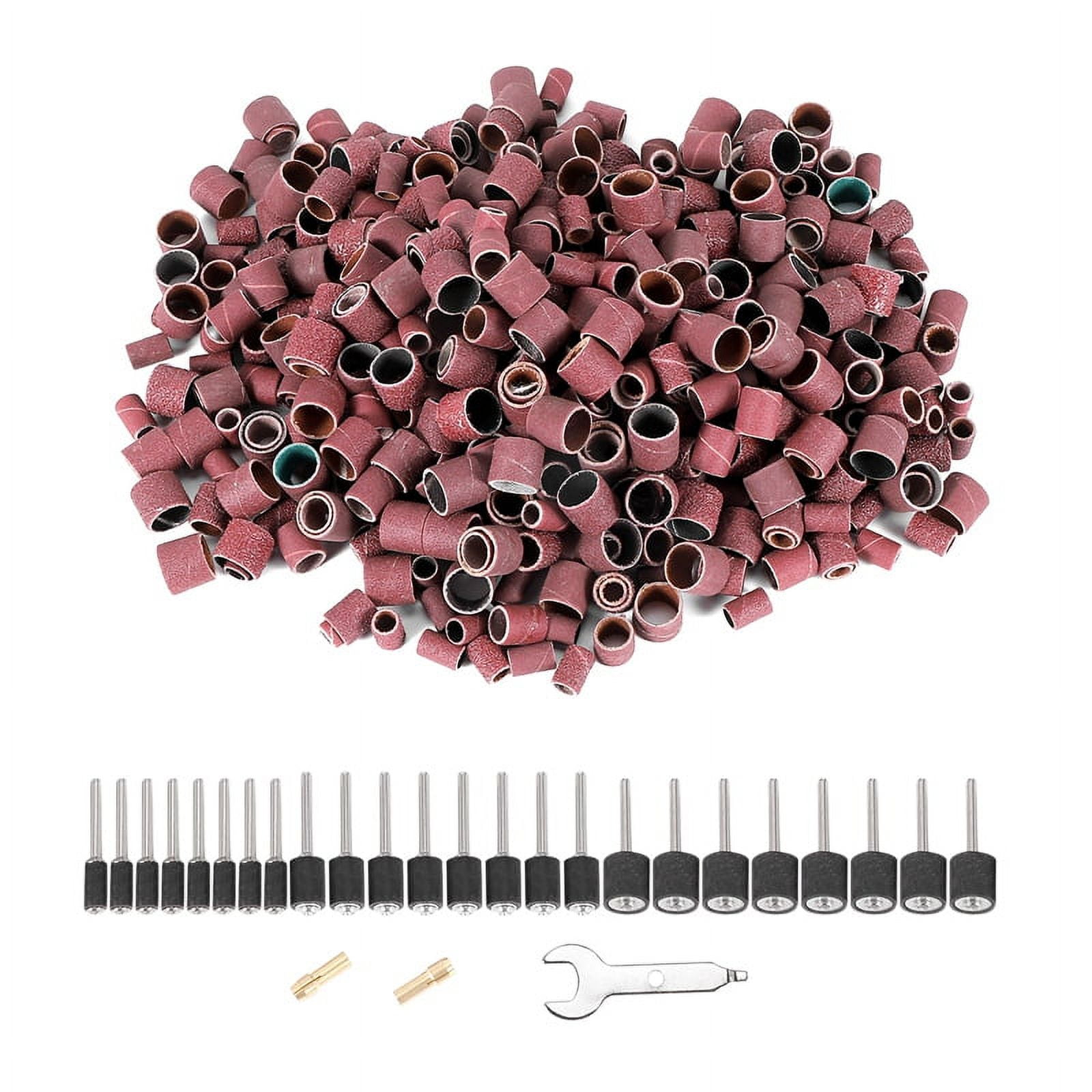 531 Pcs Grinding Drum Set, Grinding Machine Sockets Drum Cores Self ...