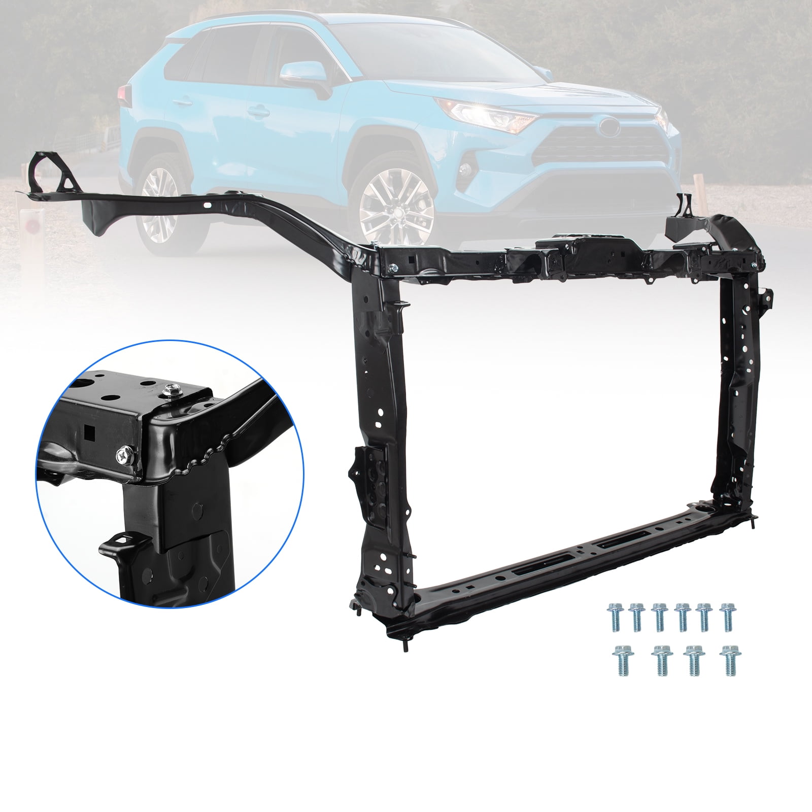 53205-0R070 Radiator Support Core Bracket Assembly for 2019-2024 Toyota ...