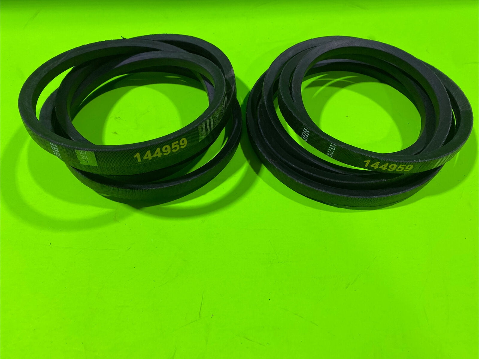 532144959 42" RIDING LAWN MOWER DECK BELT A93 4L950 1/2" X 95" (2 Belts ...