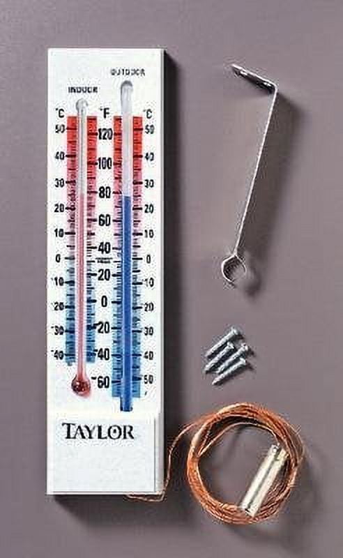 Taylor Precision Products Indoor/Outdoor Thermometer 5327 - Analog ...