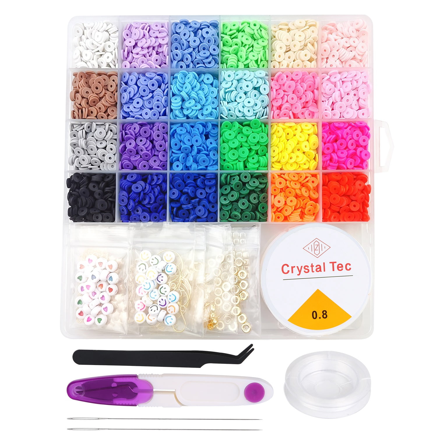 5327Pcs Clay Beads Bracelet Making Kit iMounTEK Jewelry Making Craft ...