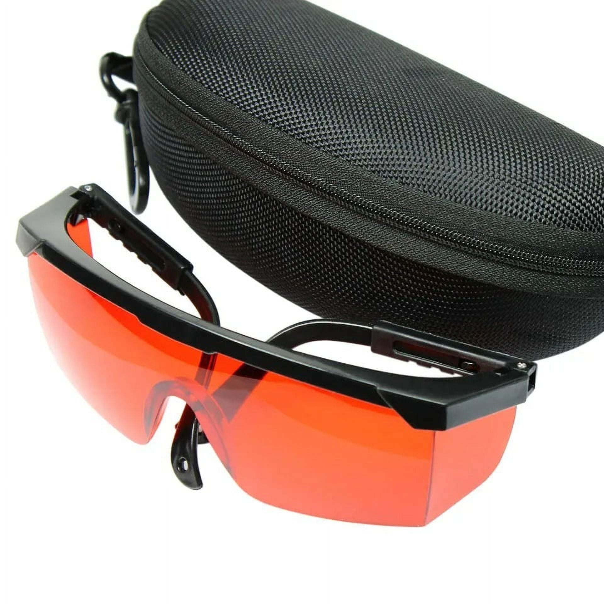 532nm Tinted Laser Safety Glasses Goggles - Protective Case + Cleaning ...