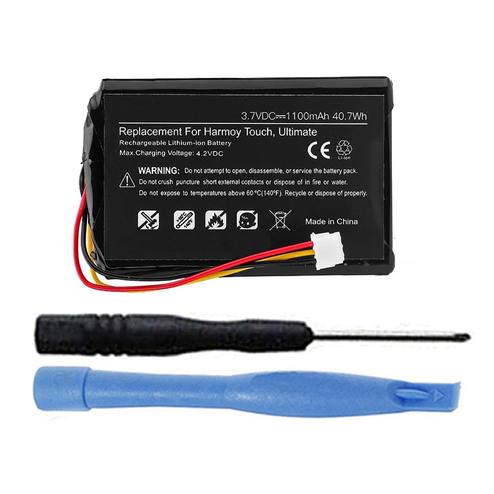 533-000084 Battery for Logitech Harmony Ultimate & Harmony Touch Remote ...
