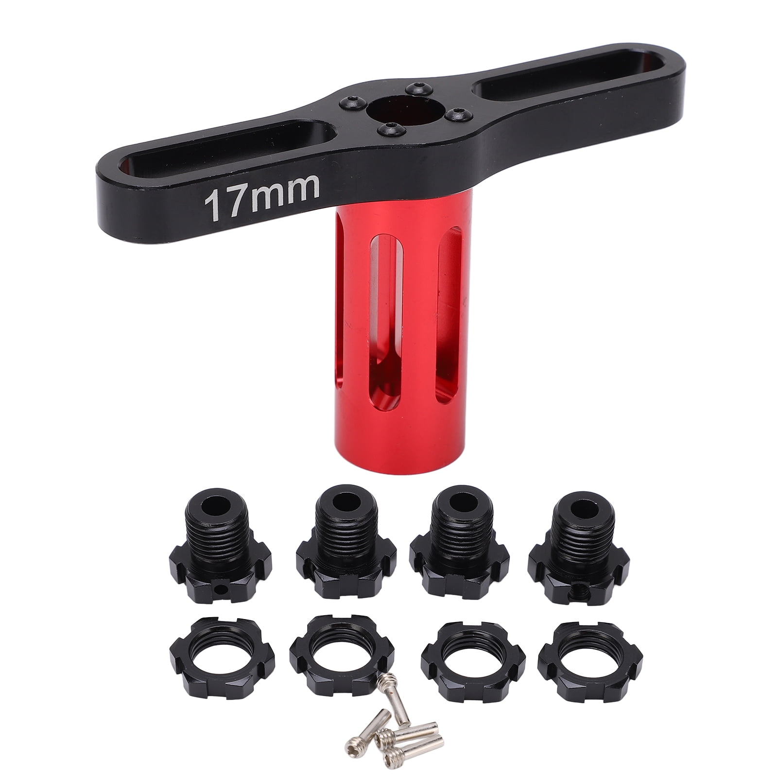 5353X Hex Nuts Splined Wheel Hubs,Hex Nuts Splined Wheel Hubs for Summit,4 Set 17MM Hex Nuts ...