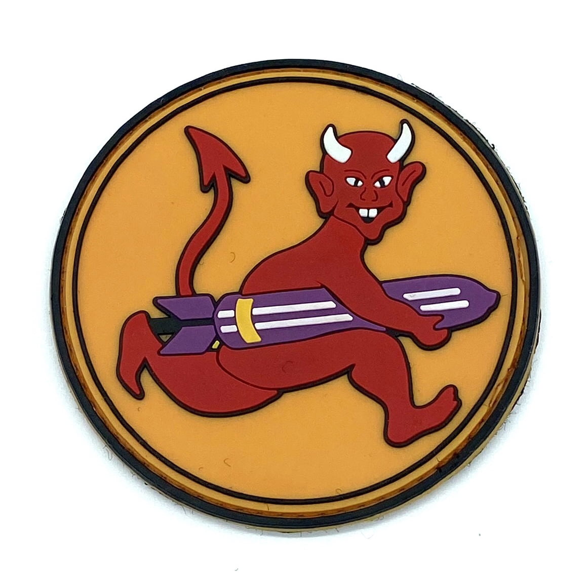 535th Bomb Squadron PVC Patch - With Hook and Loop, 3 inch - Walmart.com