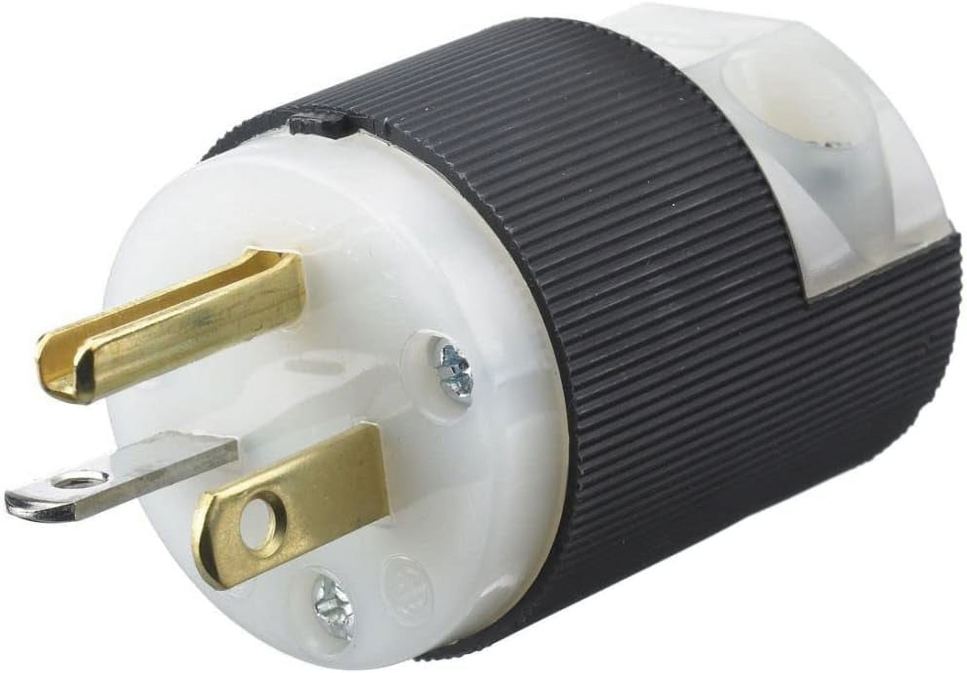 5366C NEMA 5-20P, 125V, 20A, DEAD FRONT PLUG - Walmart.com