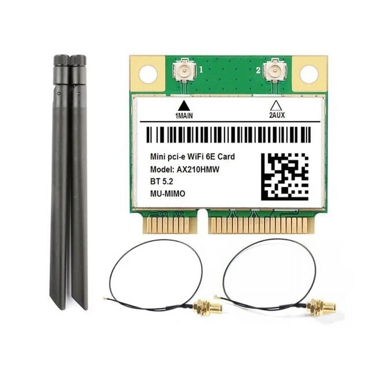 5374M WIFI 6E 5G Tri-band Wireless Network Card MINI PCIE Bluetooth ...