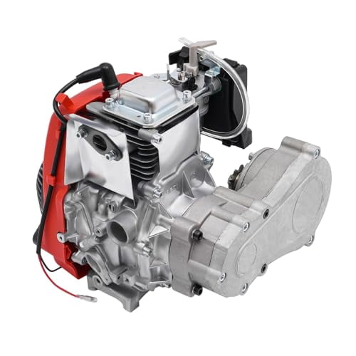 53CC 4-Stroke Bicycle Engine Kit, 1.5KW 6800RPM Hand Pull Start Bike ...