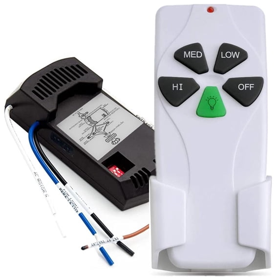 HANKINSTONE Universal Ceiling Fan Remote Control, 28R Receiver, 3 Speed ...