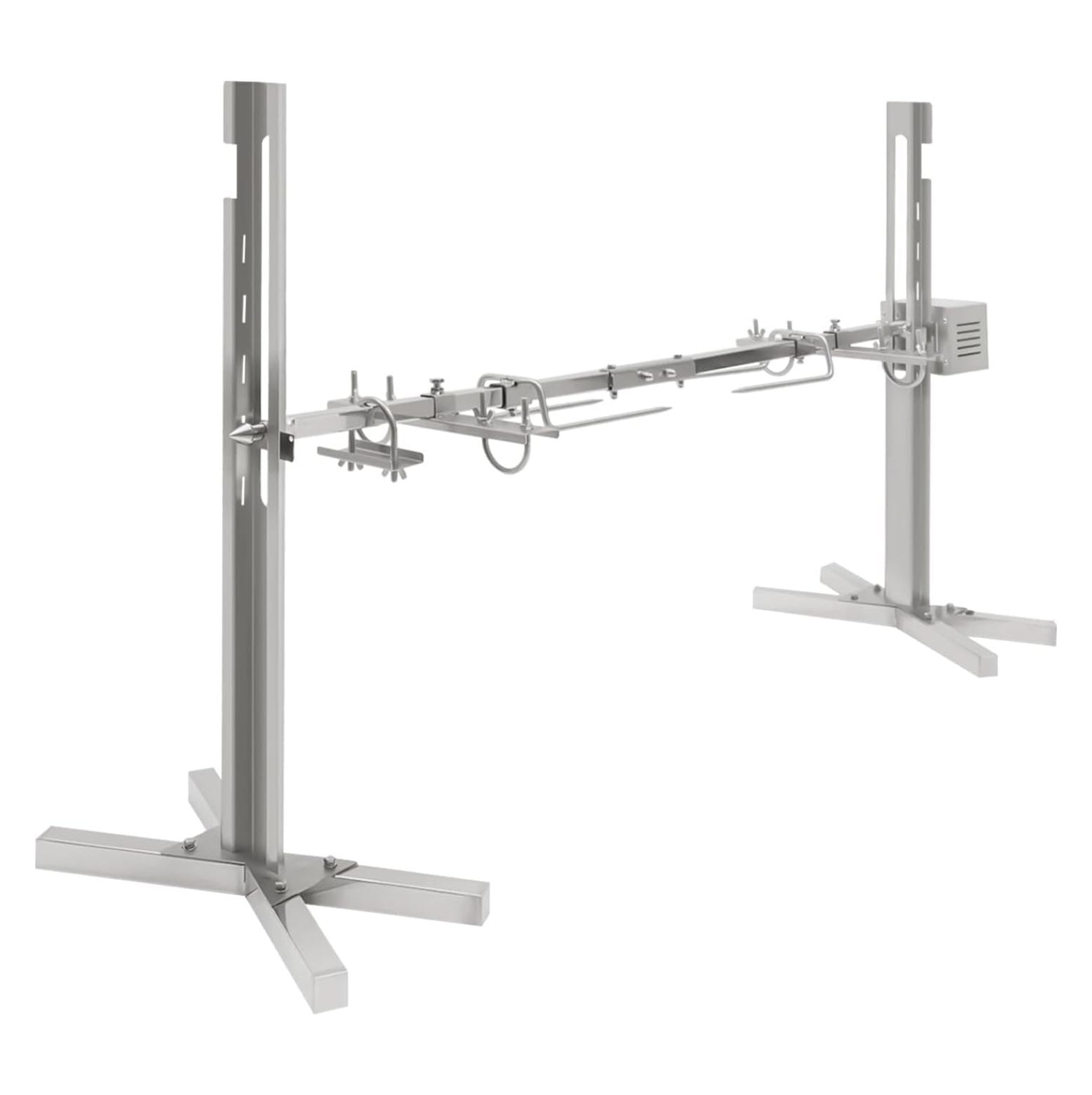 53in Outdoor Electric Rotisserie Grill Kit,Rotatable Motor BBQ ...