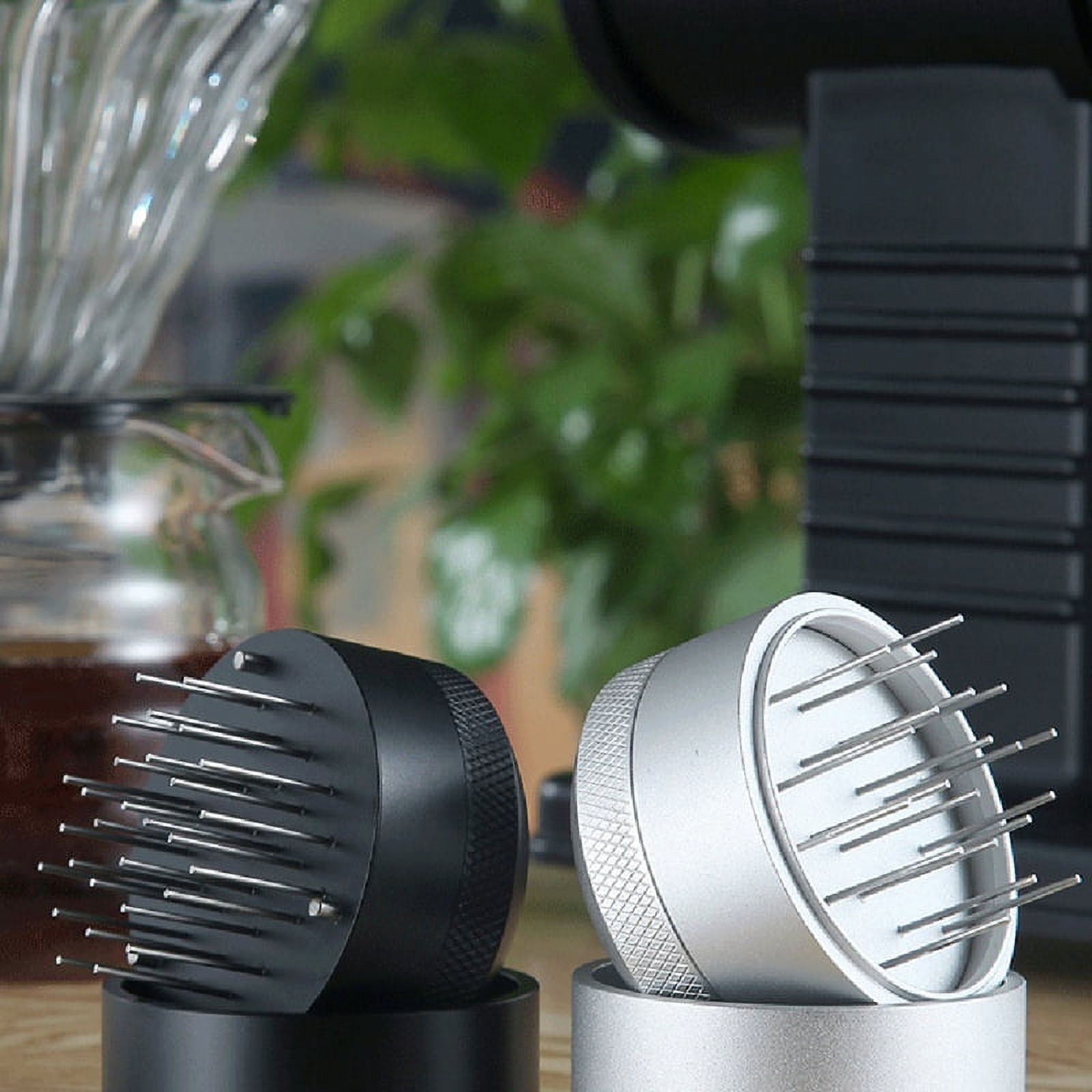 53mm Coffee Needle Distributor Easy to Use Convenient Cleaning Tamper ...