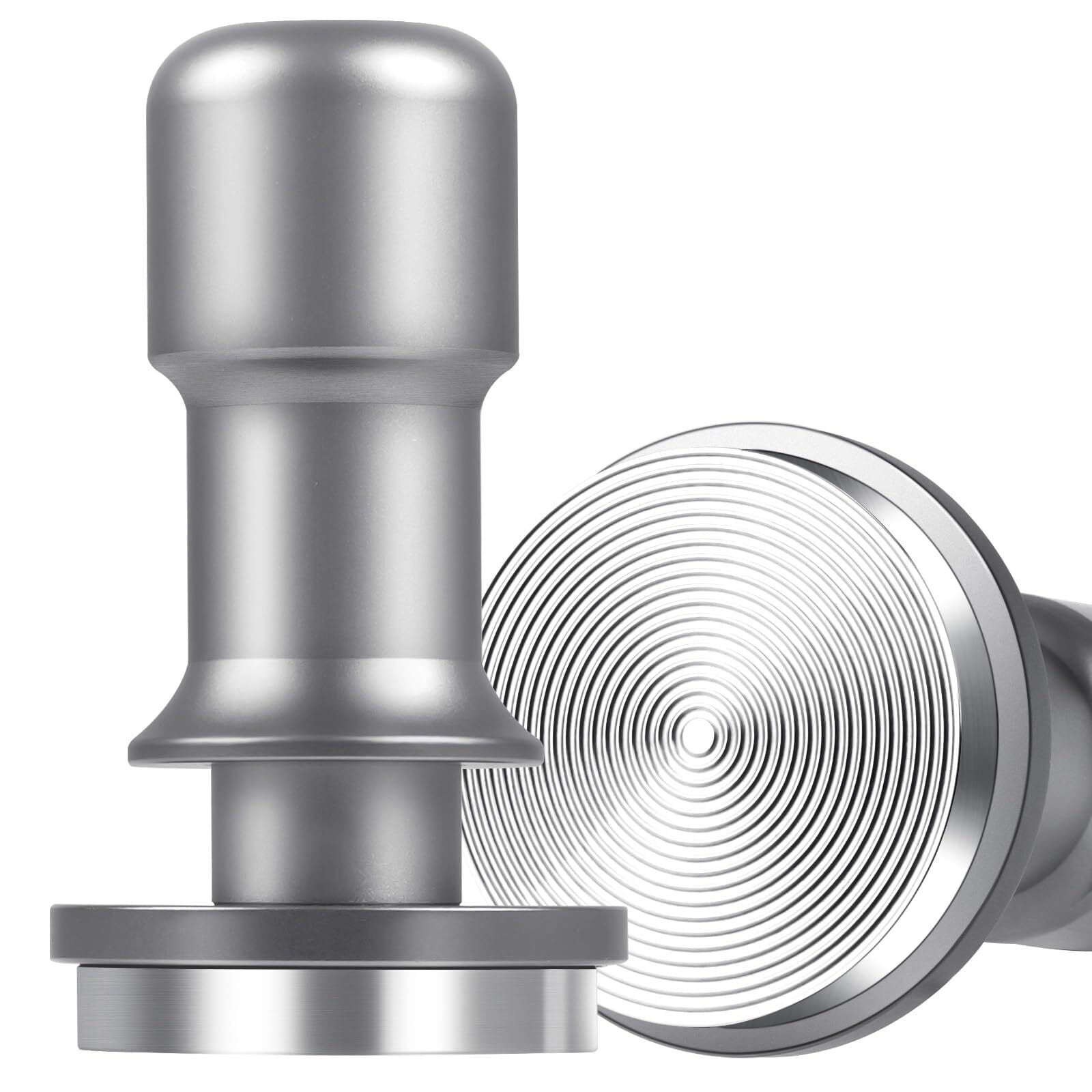 53mm Espresso Tamper, Premium Calibrated 30lb Spring Loaded Stainless ...