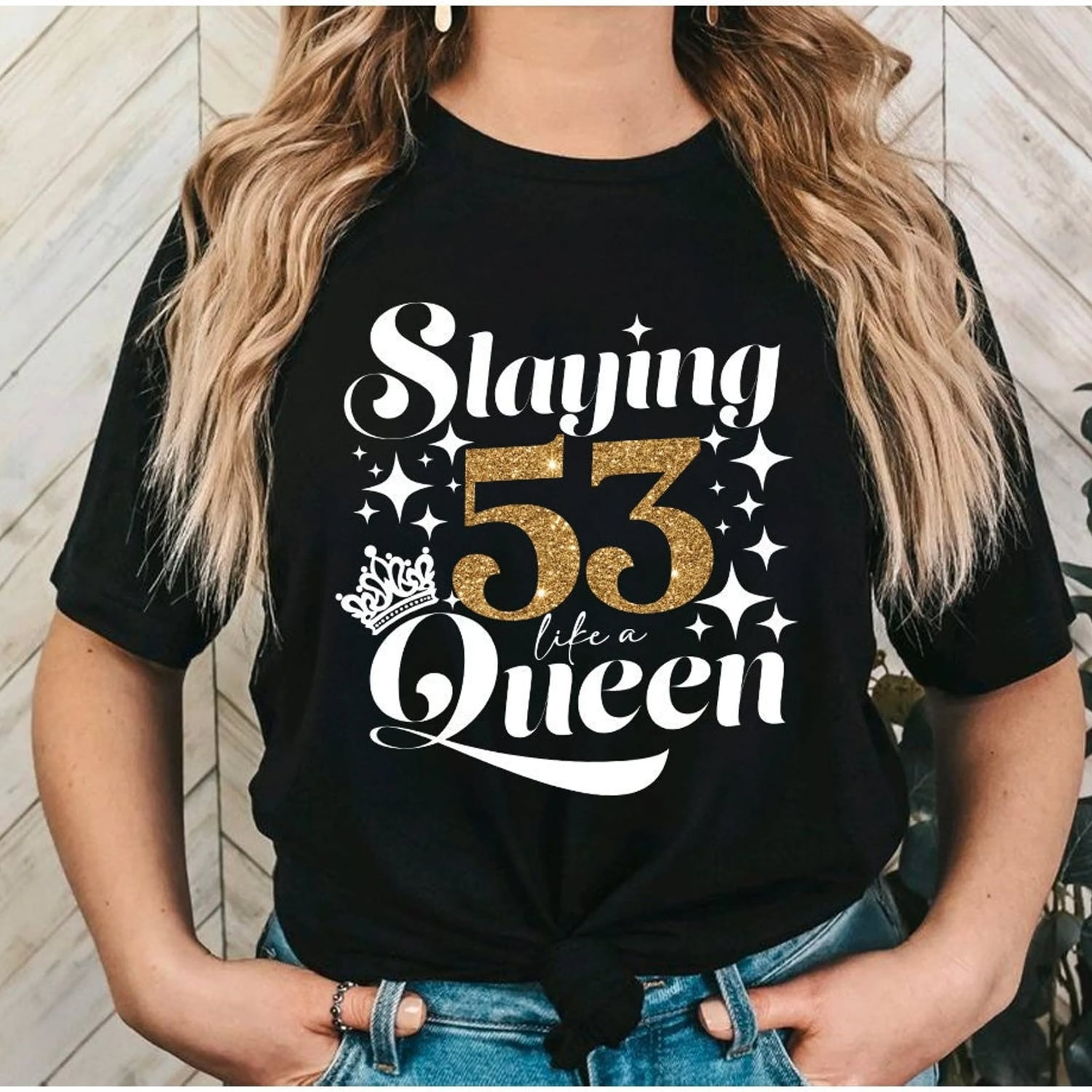 53rd Birthday 53 Birthday 53 Birthdahirt Gift 53rd Birthday Vintage ...