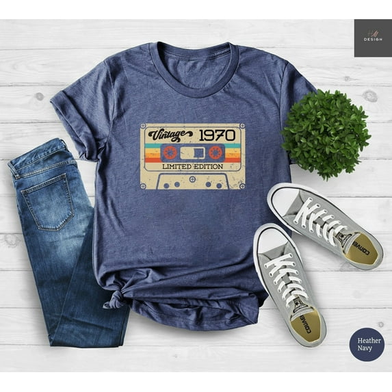 53rd Birthday Shirt, 1970 Shirt, 53rd Birthday Gift For Women, 53rd ...