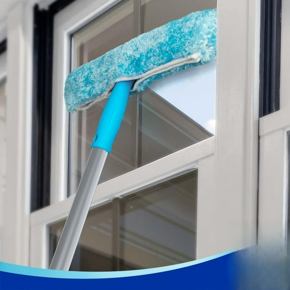 54.3 inch Long Extension Pole, Adjustable 4 Pieces Aluminum Pole for ...