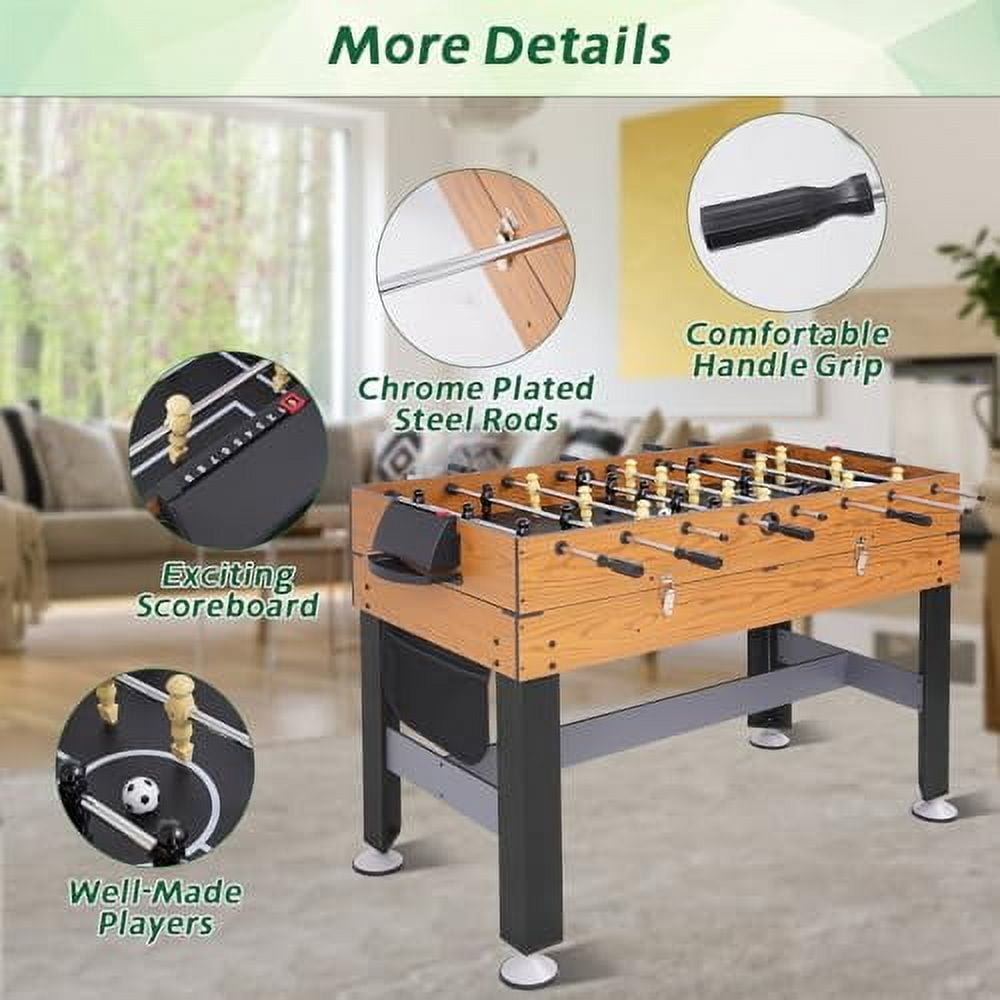 54" 4-in-1 Multi Game Table, Combination Game Table Set, Combo Games ...