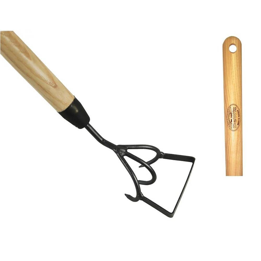 54.5 in. L Ash Hardwood Handle 59 in. L Stirrup Garden Hoe Long Handle ...